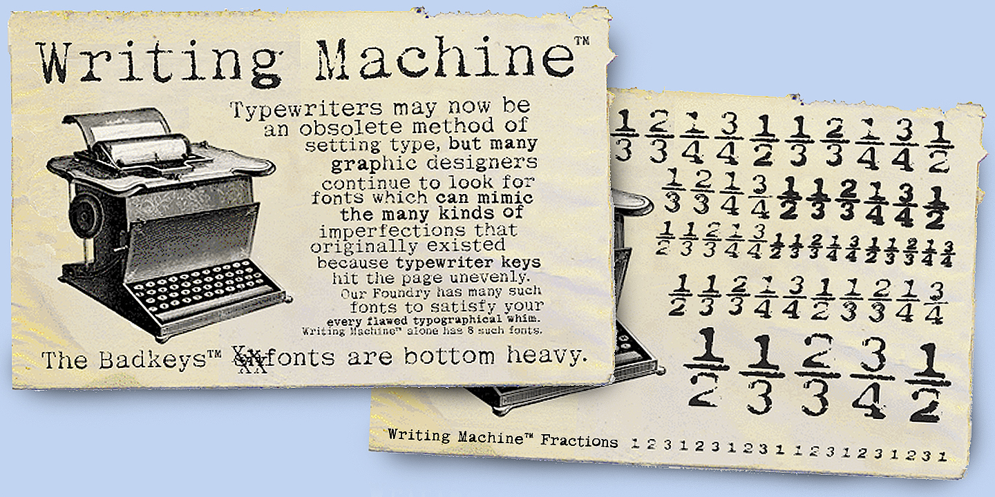 All Search Results For machine Urban Fonts