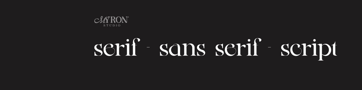 Myron Studio Font Foundry | MyFonts