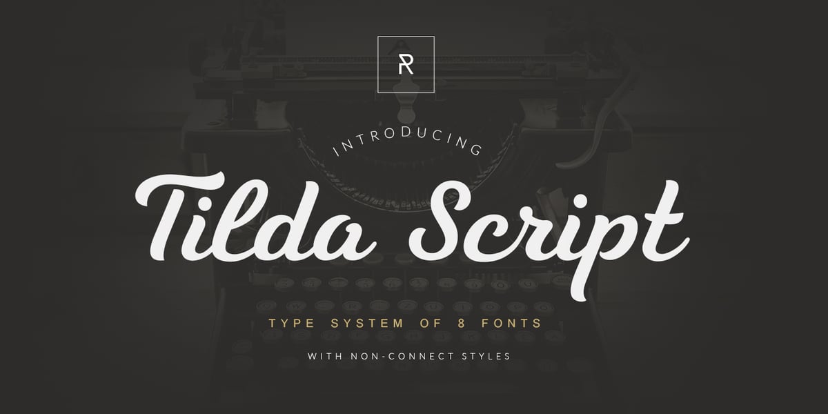 Tilda Script Semibold Fonte | Webfont & Desktop | MyFonts