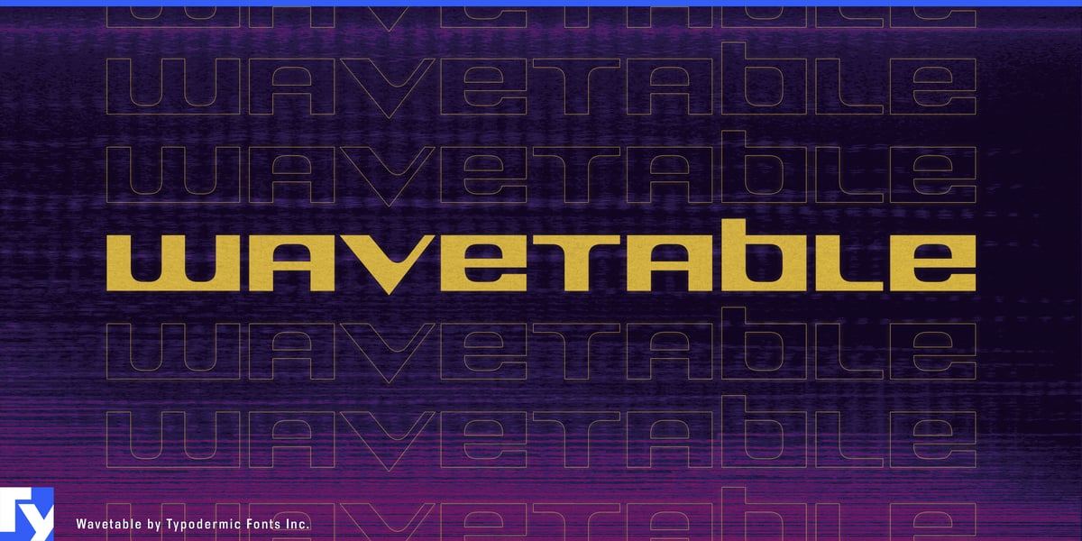 Wavetable Font | Webfont & Desktop | MyFonts