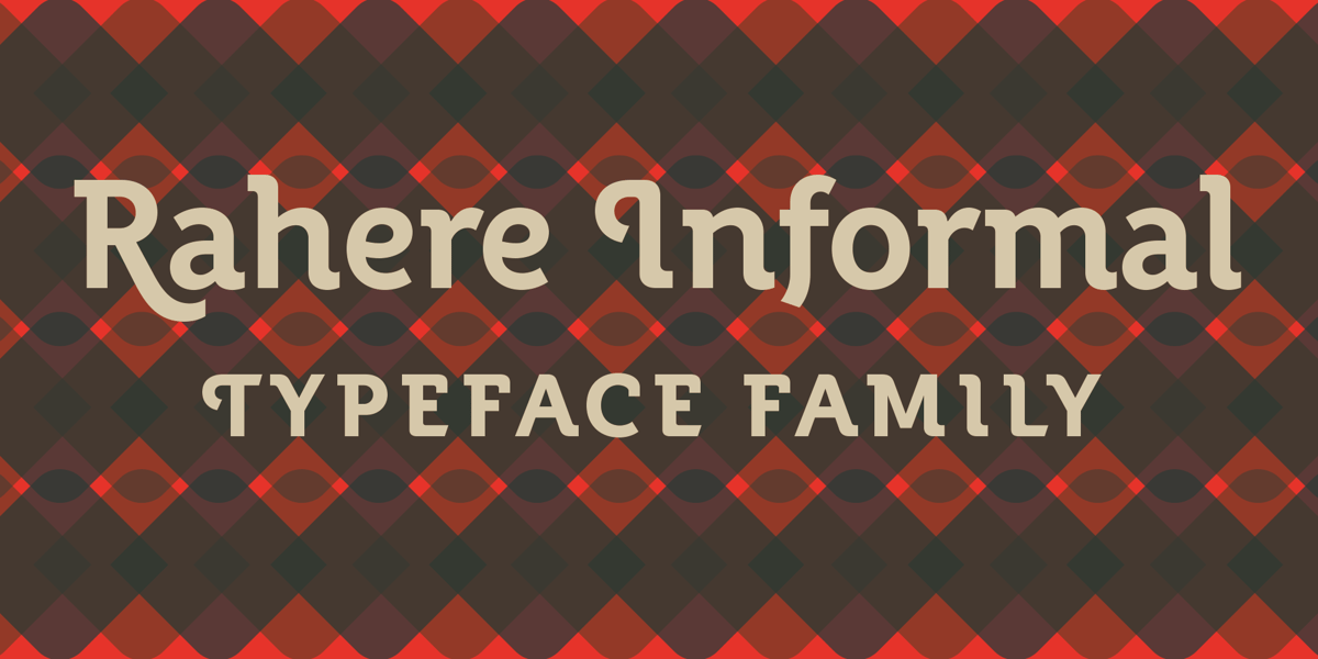 Rahere Informal Extra Bold Font | Webfont & Desktop | MyFonts