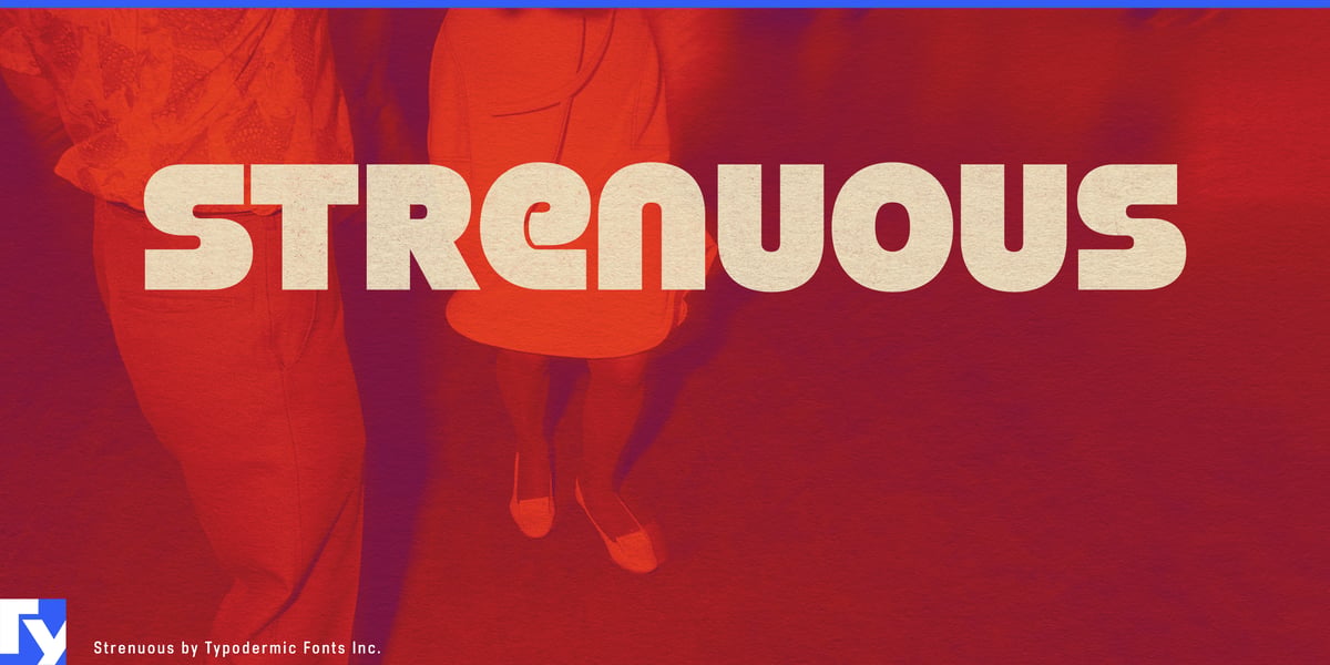 Strenuous Font | Webfont & Desktop | MyFonts