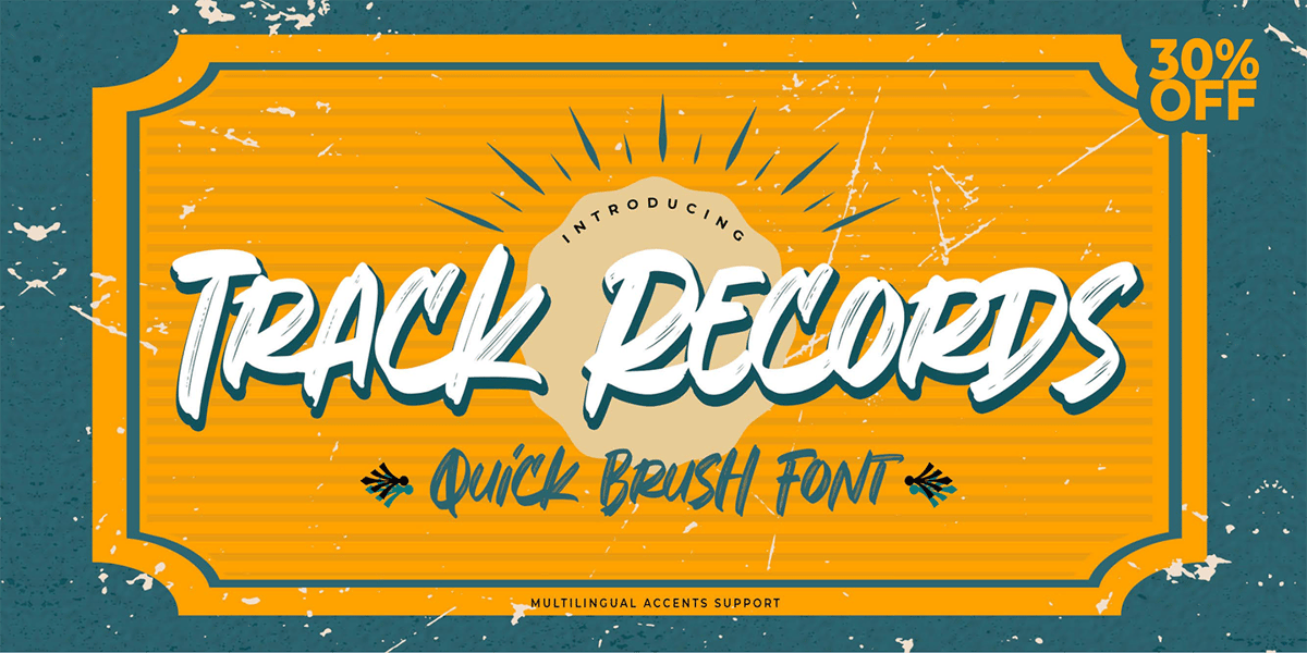 Track Records Font | Webfont & Desktop | MyFonts