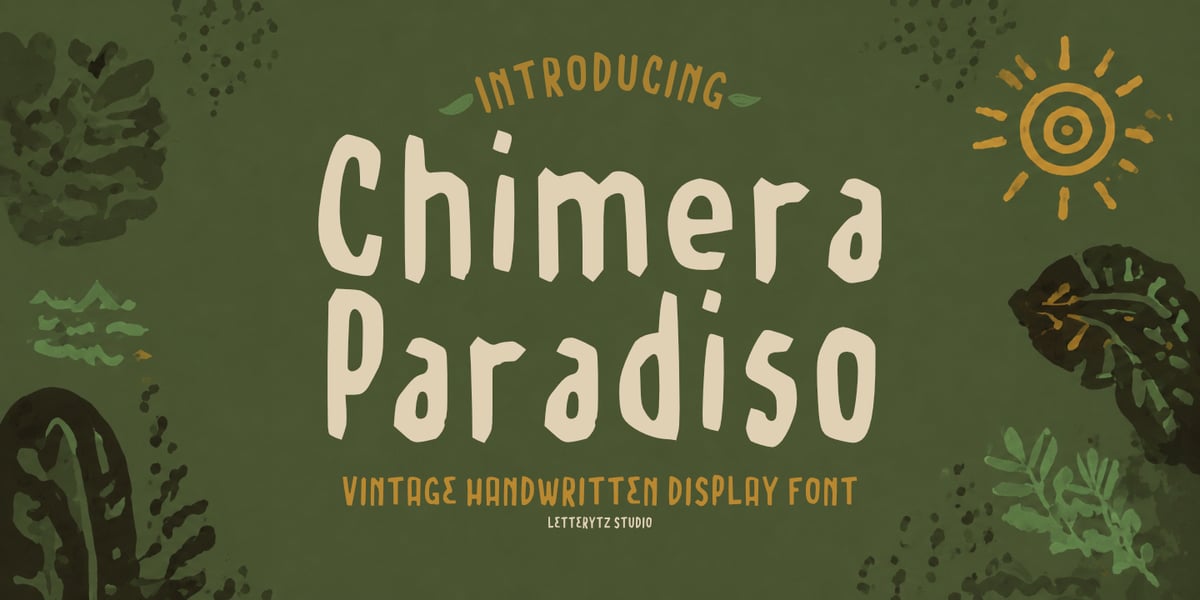 Chimera Paradiso Font | Webfont & Desktop | MyFonts