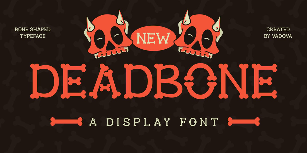 Deadbone Font | Webfont & Desktop | MyFonts