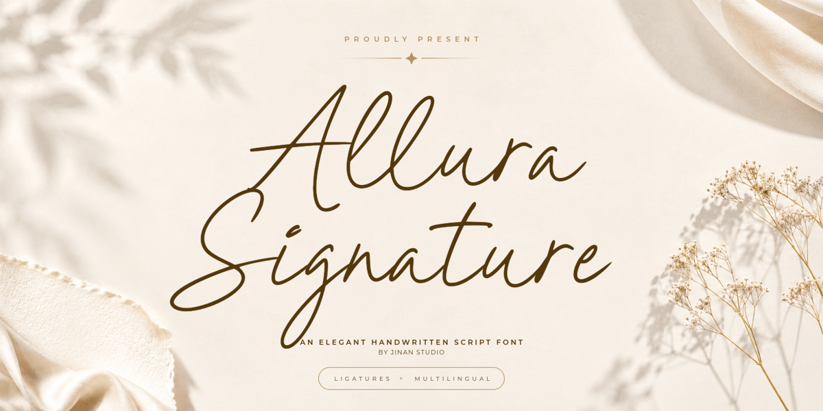 Allura Signature Font | Webfont & Desktop | MyFonts