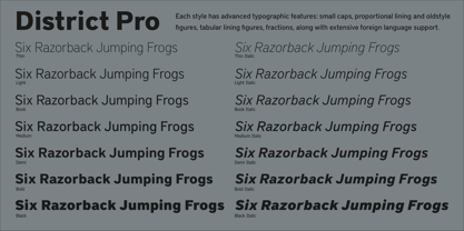 District Pro Font | Webfont & Desktop | MyFonts