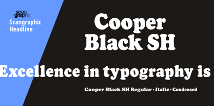 Cooper Black SH Font | Webfont & Desktop | MyFonts