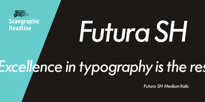 Futura SH Font | Webfont & Desktop | MyFonts