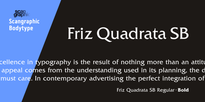 Friz Quadrata SB Font | Webfont & Desktop | MyFonts