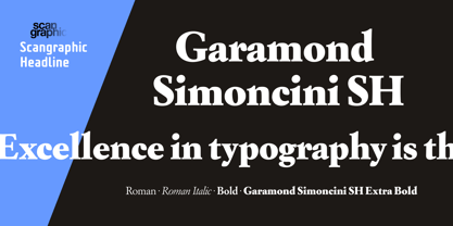 Garamond Simoncini SH Font | Webfont & Desktop | MyFonts