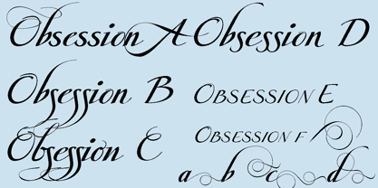 Obsession Font | Webfont & Desktop | MyFonts