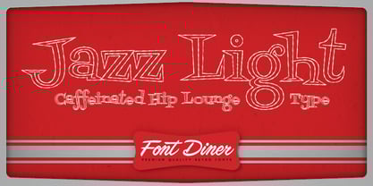Fontdinerdotcom Jazz Light Font | Webfont & Desktop | MyFonts