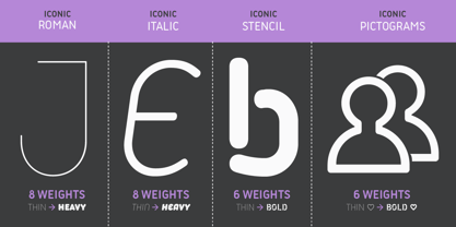 Iconic Font | Webfont & Desktop | MyFonts