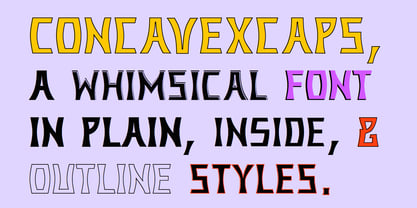 Concavex Font | Webfont & Desktop | MyFonts