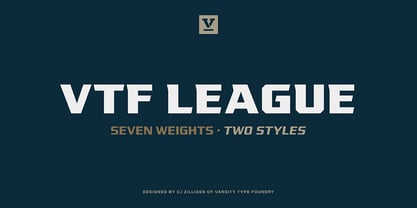 VTF League Font | Webfont & Desktop | MyFonts