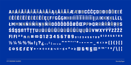 VTF Redzone Classic Font | Webfont & Desktop | MyFonts