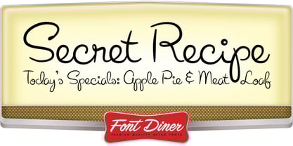 Secret Recipe Font | Webfont & Desktop | MyFonts