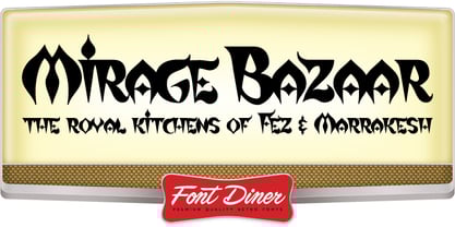 Mirage Bazaar Font | Webfont & Desktop | MyFonts