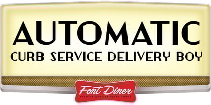 Automatic Font | Webfont & Desktop | MyFonts