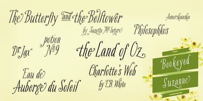 Bookeyed Suzanne Font | Webfont & Desktop | MyFonts