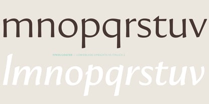 Tinta Coated Font | Webfont & Desktop | MyFonts