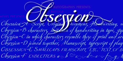 Obsession Font | Webfont & Desktop | MyFonts