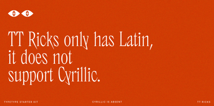 TT Ricks Font | Webfont & Desktop | MyFonts