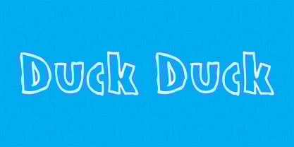 Duck Duck Font | Webfont & Desktop | MyFonts