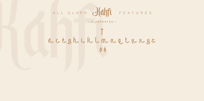 Kahfi Font | Webfont & Desktop | MyFonts