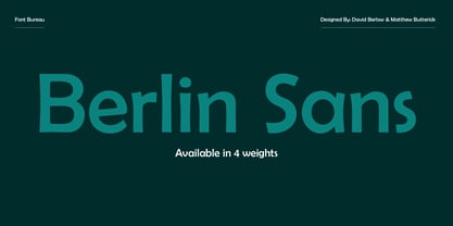 Berlin Sans Font | MyFonts