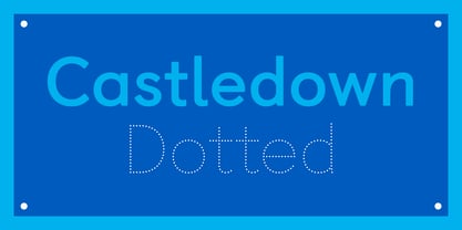 Castledown Dotted Font | Webfont & Desktop | MyFonts