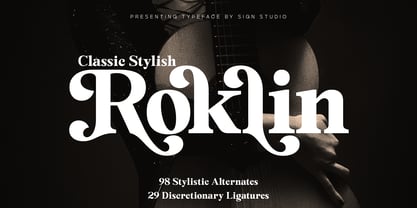 Roklin Font | Webfont & Desktop | MyFonts