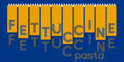 Fettuccine pasta Font | Webfont & Desktop | MyFonts