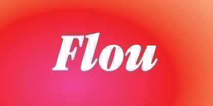Flou Font | Webfont & Desktop | MyFonts