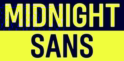 Midnight Sans Font | Webfont & Desktop | MyFonts