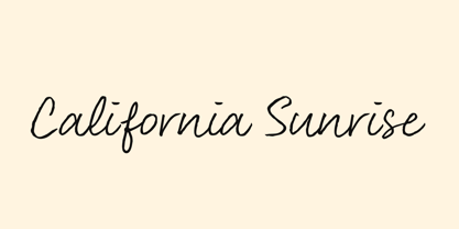 STM CaliforniaSunrise Font | Webfont & Desktop | MyFonts