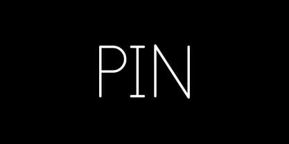 PIN Font | Webfont & Desktop | MyFonts