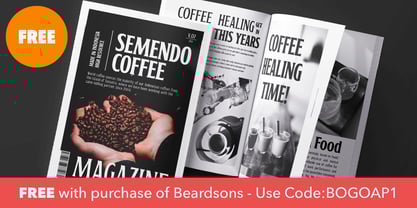 Beardsons Font | Webfont & Desktop | MyFonts