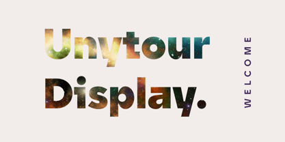 Unytour Display Font | Webfont & Desktop | MyFonts