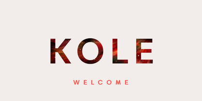 Kole Font | Webfont & Desktop | MyFonts