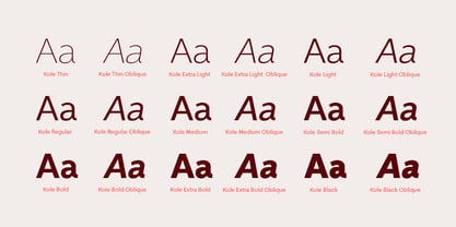 Kole Font | Webfont & Desktop | MyFonts