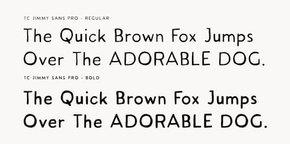 TC Jimmy Sans Pro Font | Webfont & Desktop | MyFonts