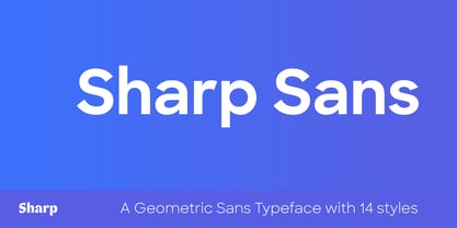 Sharp Sans Police | Webfont & Desktop MyFonts