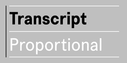 Transcript Font | Webfont & Desktop | MyFonts