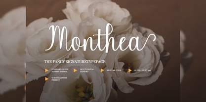 Monthea Font | Webfont & Desktop | MyFonts