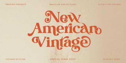 New American Vintage Font | Webfont & Desktop | MyFonts