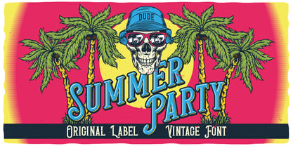 Summer Party Font | Webfont & Desktop | MyFonts