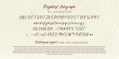 Mightiest Autograph Font | Webfont & Desktop | MyFonts