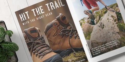 Climbing Nevis Font | Webfont & Desktop | MyFonts